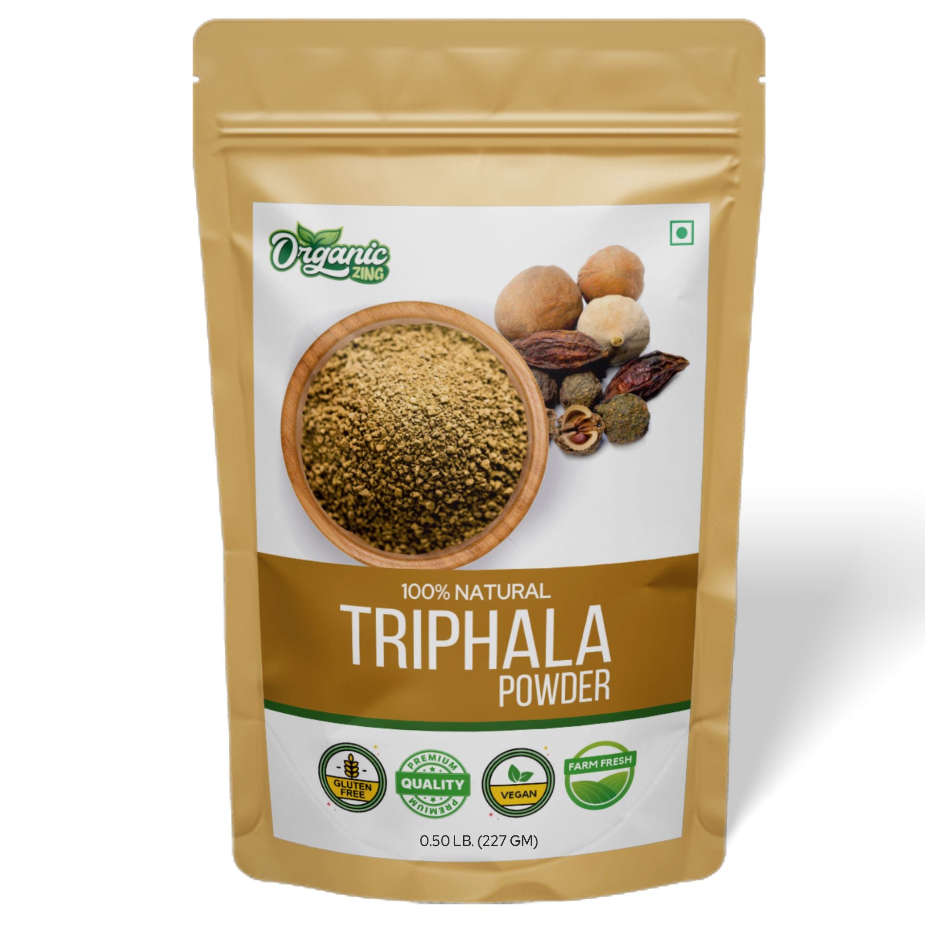 Organic Zing Triphala Powder